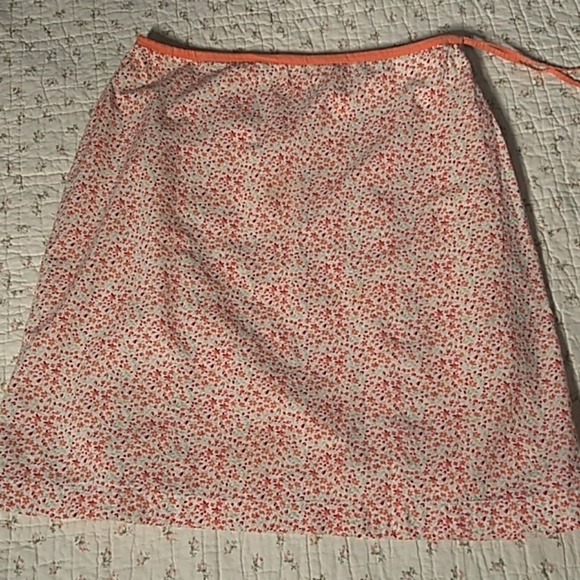 Cherokee | Skirts | Cherokee Simple Floral Cotton Skirt Fully Line ...